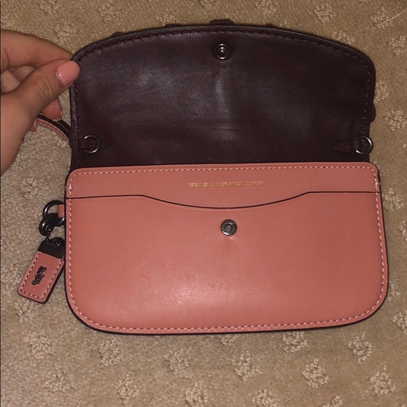 Coach | Bags | Coach Tea Rose Clutch | Poshmark
